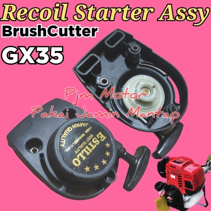 Jual GX35 recoil starter Tarikan kap engkol mesin potong rumput honda 4 tak | Shopee Indonesia