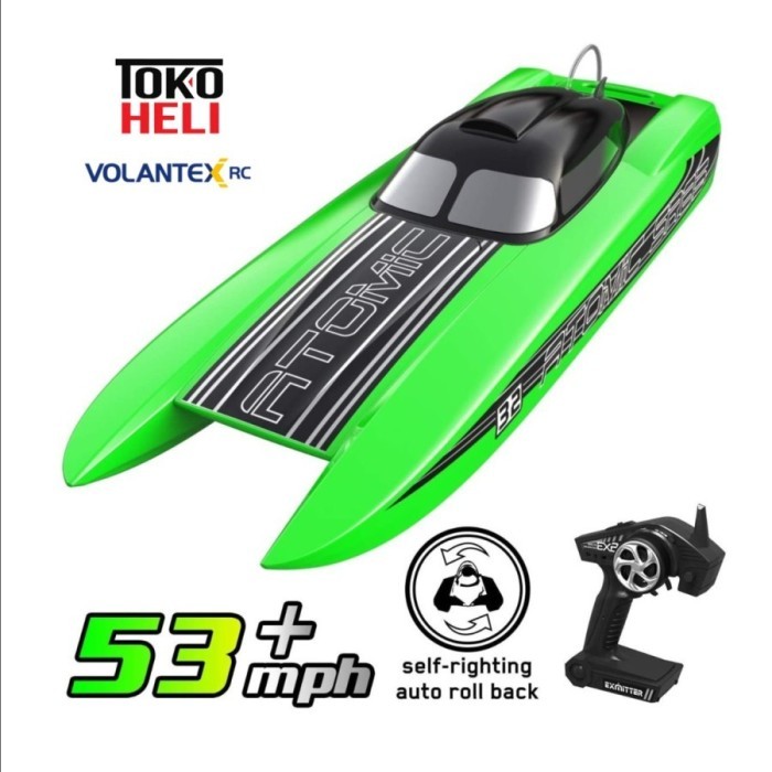 Jual Volantex ATOMIC SR85 ARTR 2.4G 80km/h Cooling Brushless Racing RC ...