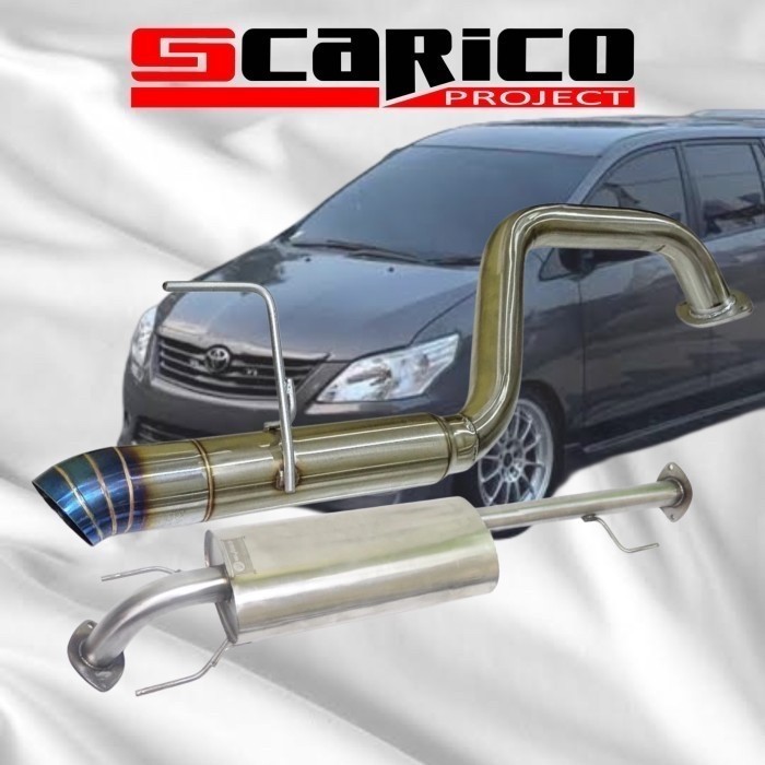 Jual Tailpipe + Muffler Silent Innova Fortuner 2kd 2gd 1gd Scarico ...
