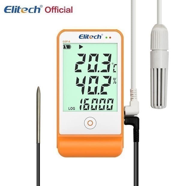 Jual Humidity & Temperature Data Logger Elitech GSP-6 ORIGINAL GSP6 GSP ...