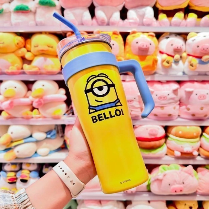 Jual MINISO Minions Collection Steel Bottle - Botol Minum Stainless ...