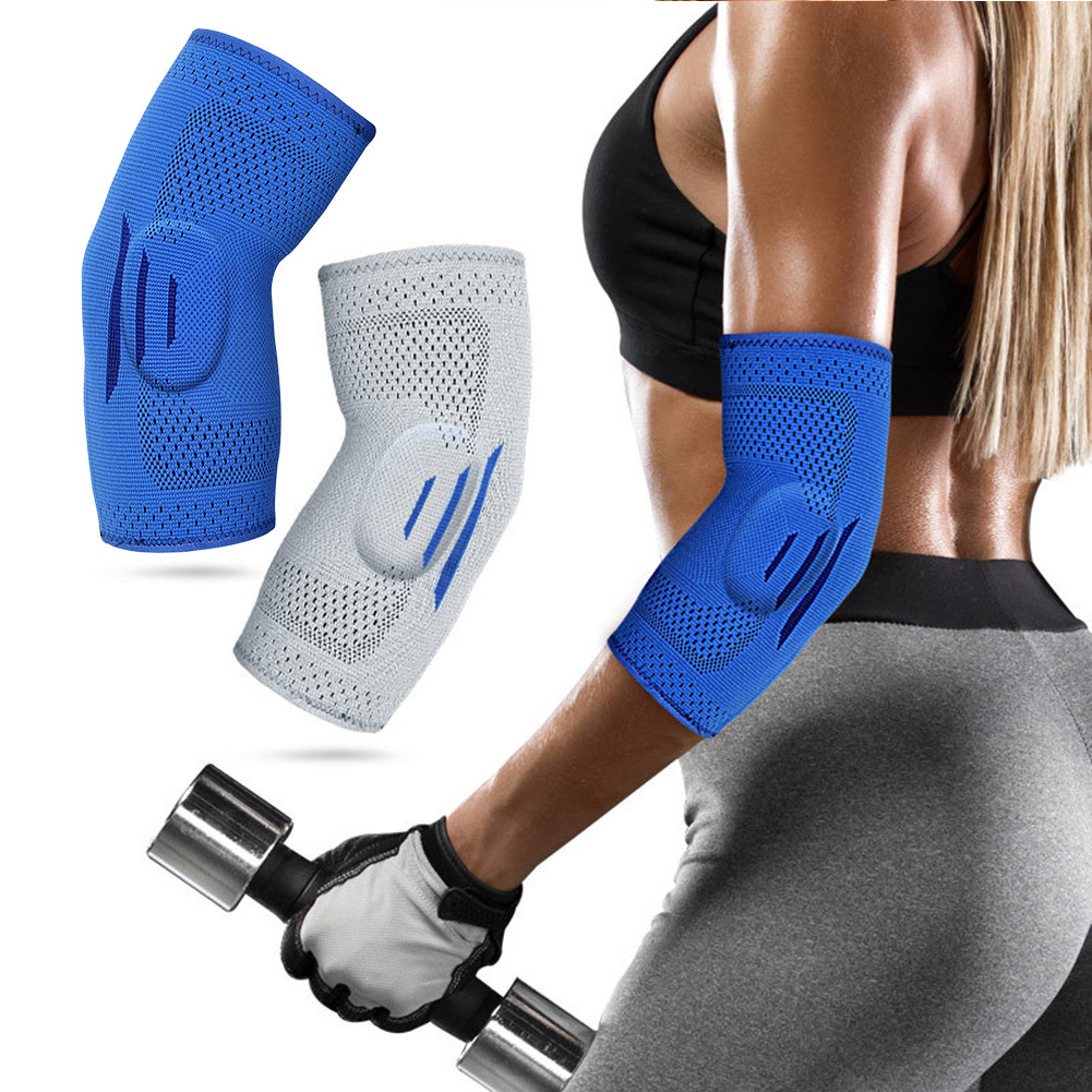 Jual Elbow Brace Compression Support Sport Elbow Sleeve Pad for ...