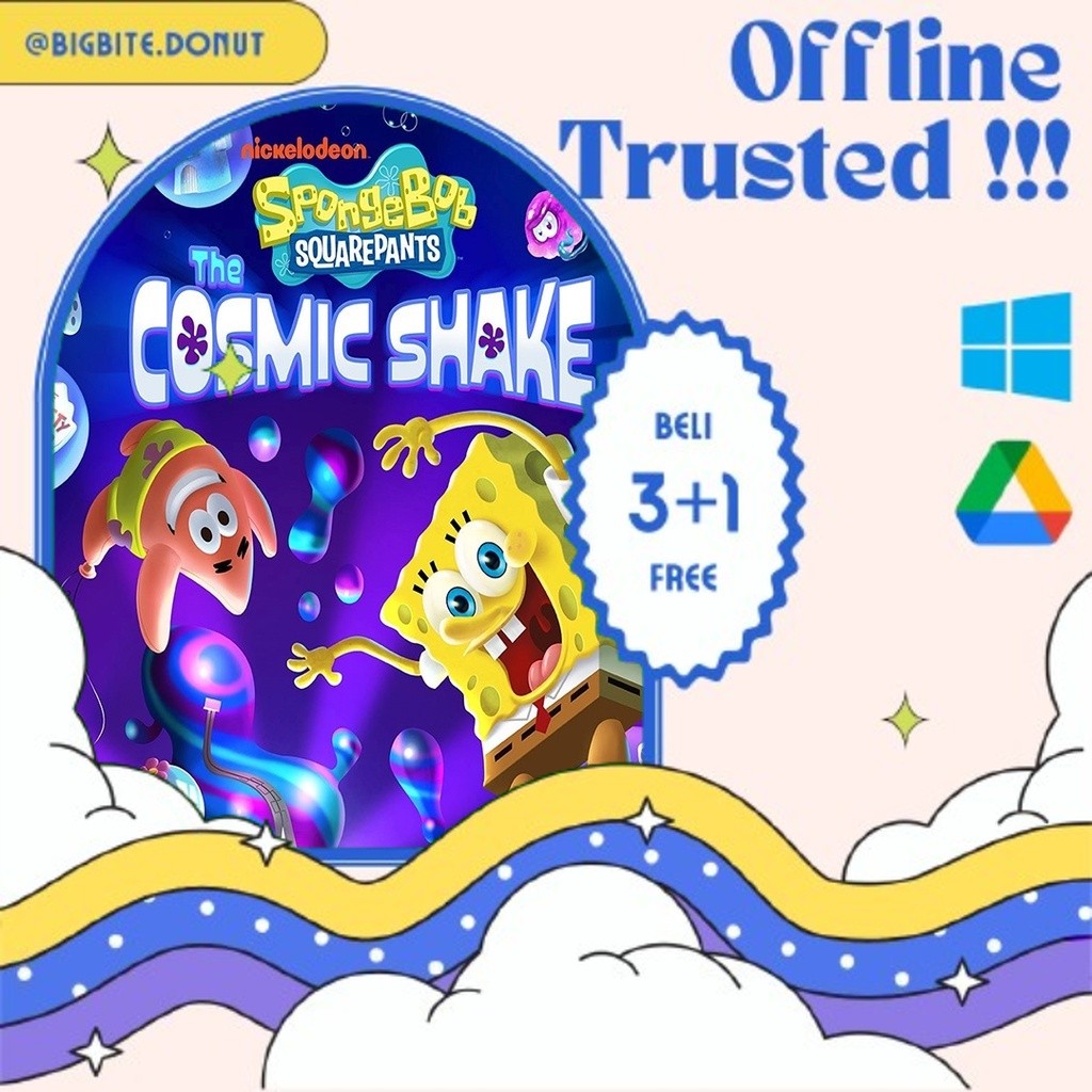 Jual SpongeBob SquarePants The Cosmic Shake (GAME PC Adventure ...
