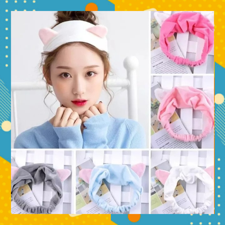 Jual Bandana Kucing Bando Telinga Kucing Bando Mandi Bando Korea Cat ...