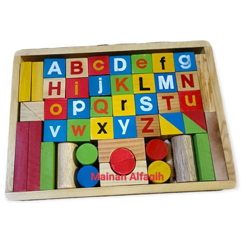 Jual Mainan kreatifitas anak / Mainan Edukatif Anak / Susun Balok ...