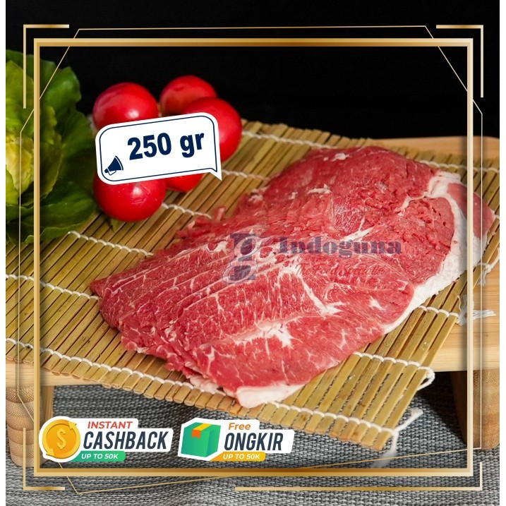 Jual AUS Beef Clod MB 2+ Cut Shabu 250gr | Shopee Indonesia