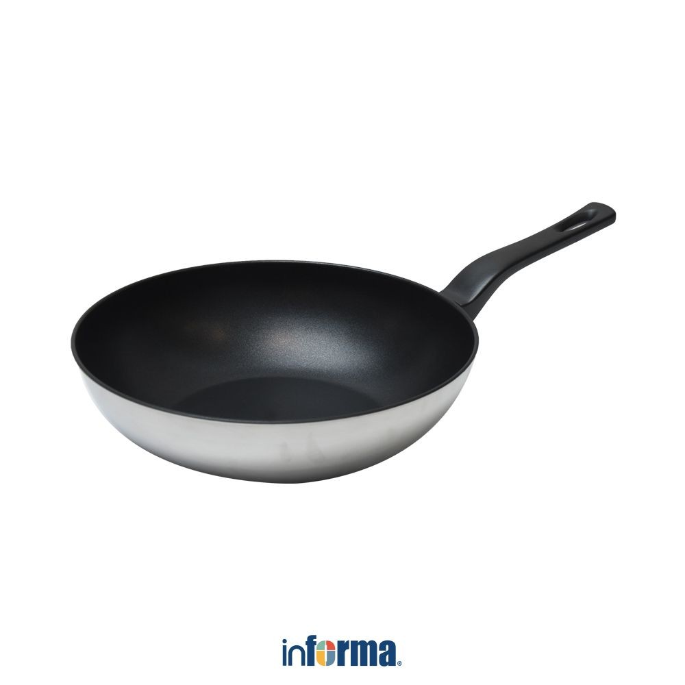 Jual Informa Cooking Color 28 cm Lucas Wajan Penggorengan Frypan Pan ...