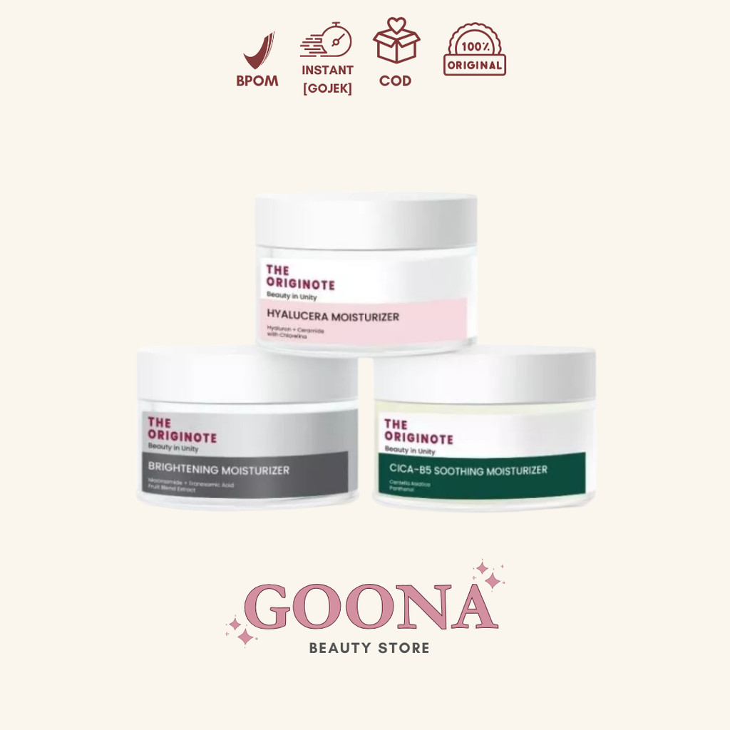 Jual Goona Beauty The Originote Moisturizer Brightening Cica B5 ...