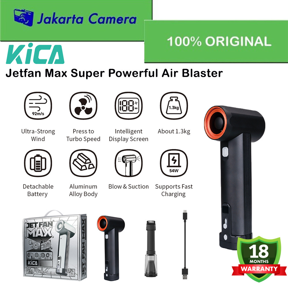 Jual Kica JetFan MAX Powerful Air Blaster 92m/s Wind Speed And 785W ...