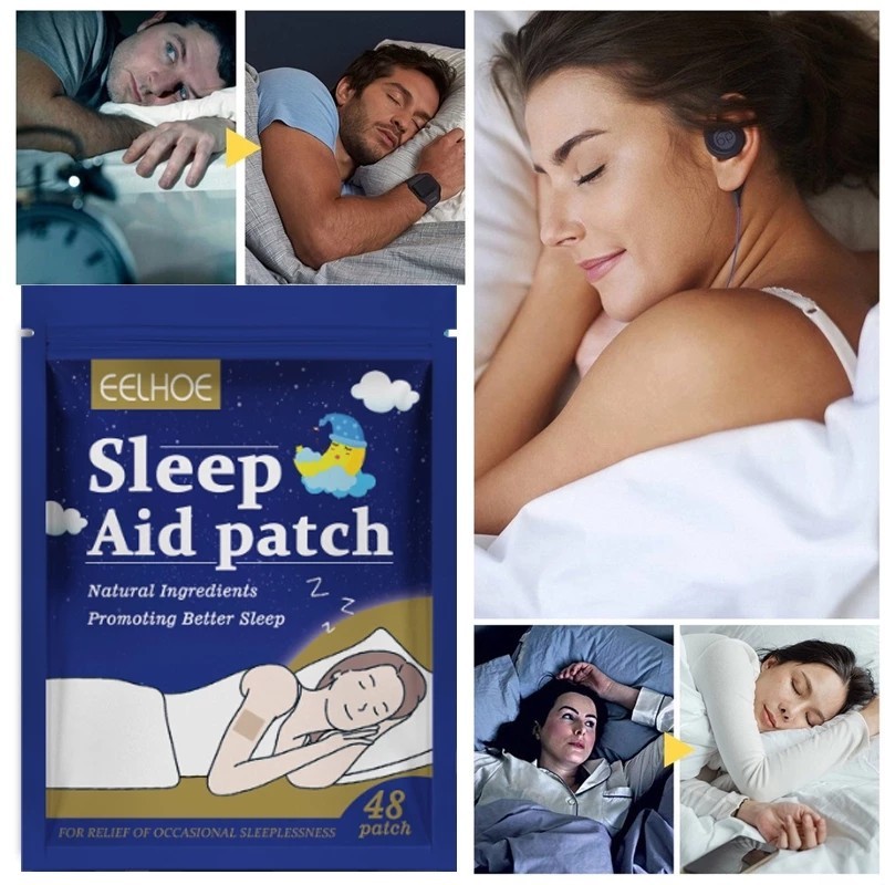 Jual Sleep Patch 48pcs Good Night Sleep Patch Plester Mulut Tidur Obat ...
