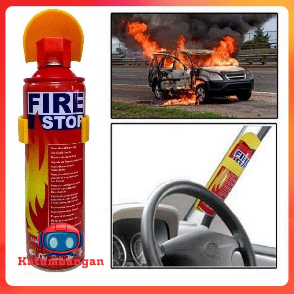 Jual FIRESTOP Pemadam Api Busa Mini Fire Extinguisher Foam Portable ...