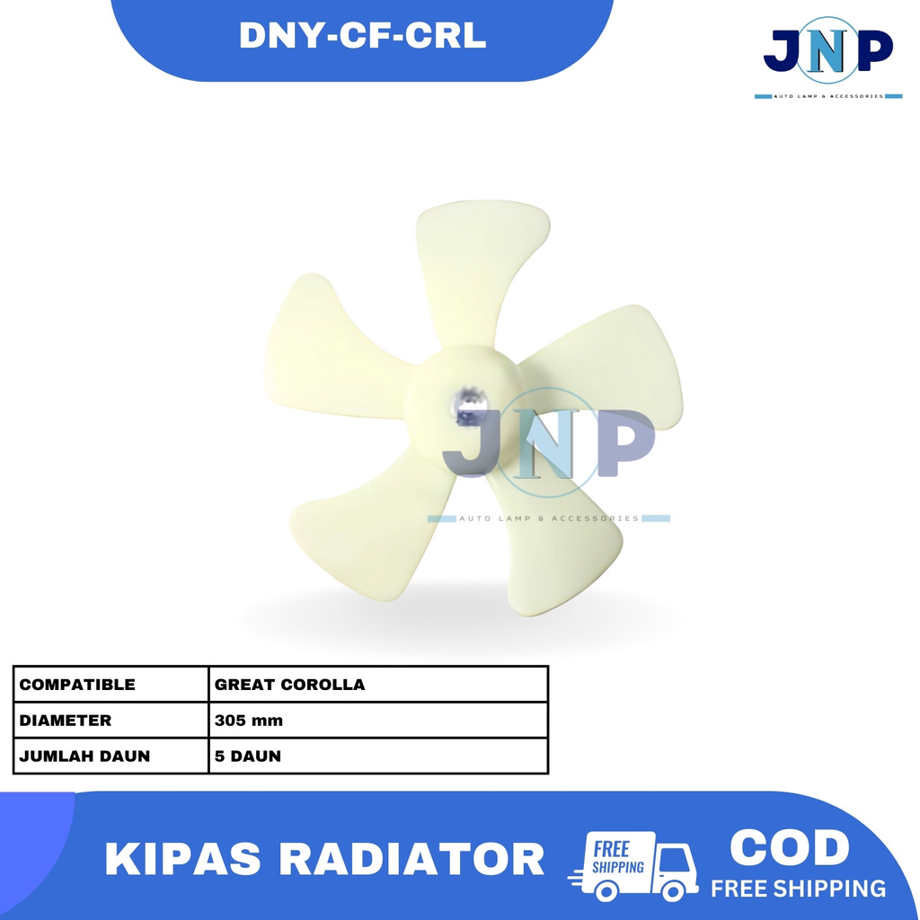 Jual FAN BLADE / KIPAS RADIATOR MOBIL GREAT COROLLA /STARLET(10-13)/SUZUKI ESTEEM/CLASSY/BALENO ...