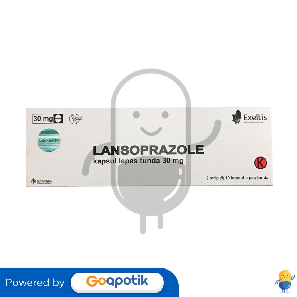 Jual Lansoprazole Nufarindo 30 Mg Box 20 Kapsul | Shopee Indonesia