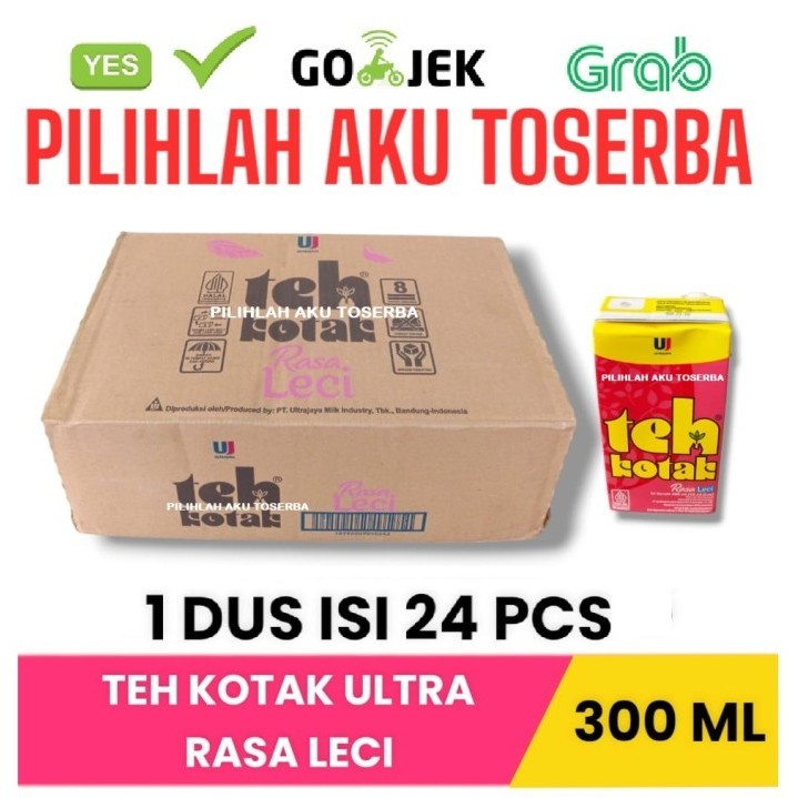 Jual TEH KOTAK ULTRA RASA LECI 300 ml - ( HARGA 1 DUS ISI 24 PCS ...