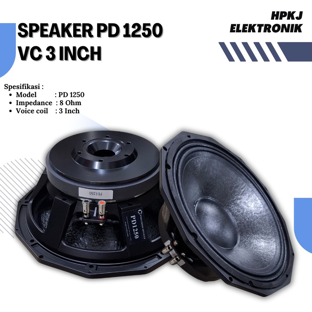 Jual SPEAKER KOMPONEN PD 1250 12 INCH Spiker pd 1250 vc3 12inch | Shopee Indonesia