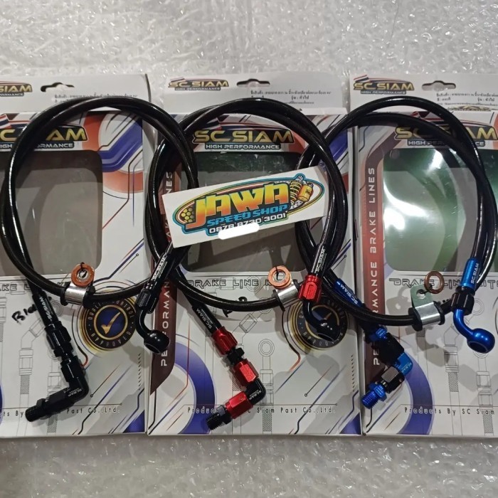Jual Selang rem slang rem siam thailand uk 42/90 110cm Pcx Adv Nmax ...