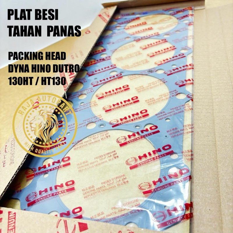 Jual PAKING PACKING HEAD DYNA HINO DUTRO HT130 HT 130 HT 130HT PLAT PAK HED PAK DEK SEL HEAD ...