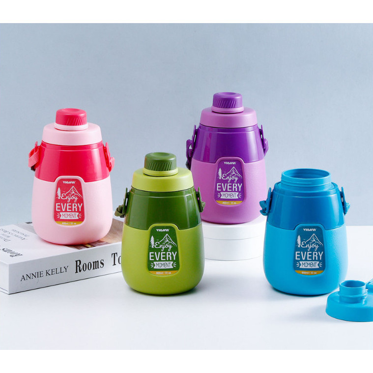 Jual Botol Air Minum Olahraga Anak Sekolah 1 Liter 1000ml Baru Cangkir ...
