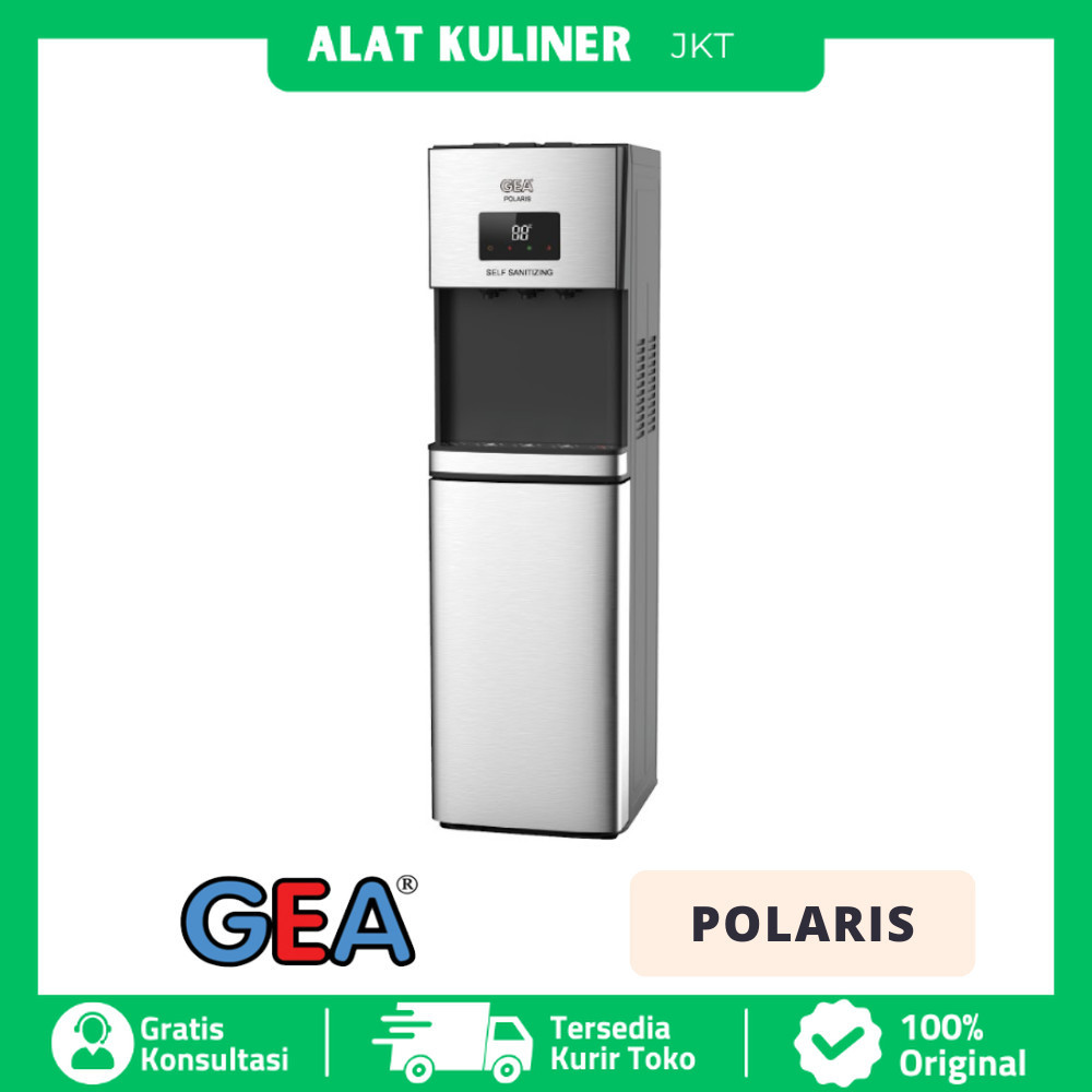 Jual DISPENSER GALON BAWAH GEA POLARIS WATER DISPENSER WITH UV LAMP ...