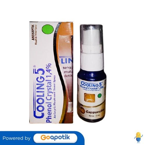Jual Cooling 5 Cappucino Spray 15 Ml | Shopee Indonesia