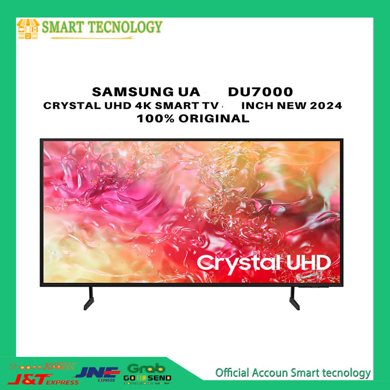 Jual Smart Tv Samsung 55 Inch 55DU7000 Crystal 4K UHD UA55DU7000K New 2024 Free ongkir bandar ...