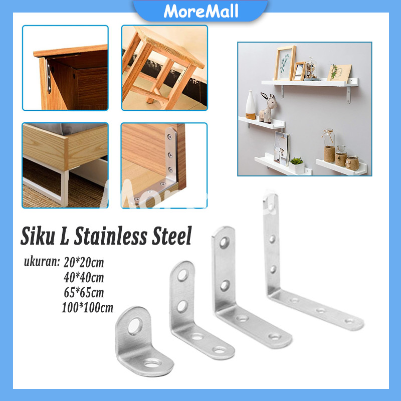 Jual Plat Siku L Besi / Siku L Stainless Steel | Shopee Indonesia