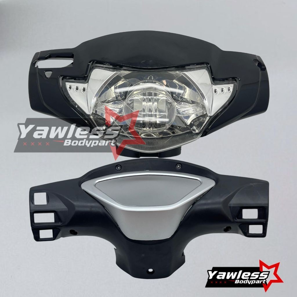 Jual batok supra x 125 lama 2005 - 2007 Warna Hitam / batok kepala ...