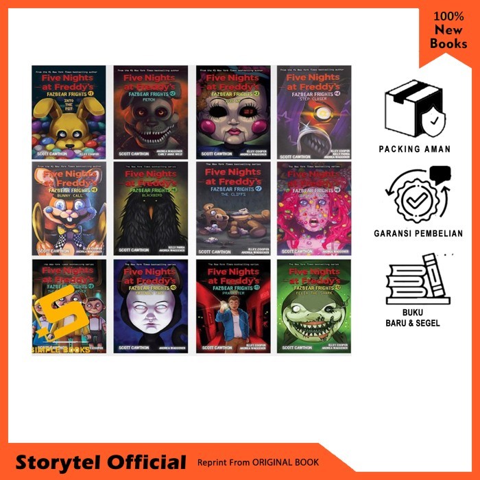 Jual Five Nights at Freddy's: Fazbear Frights Collection series - step ... Jual Five Nights at Freddy's: Fazbear Frights Collection series - step ...