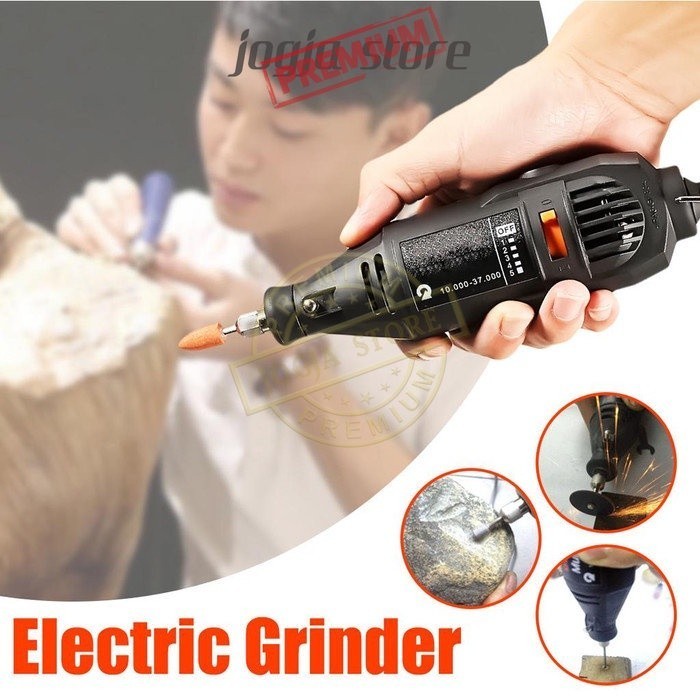 Jual Mini Die Grinder Set Bor Gerinda Tuner Blister Mesin Gerinda Botol ...