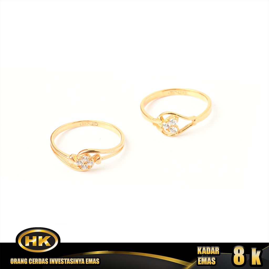 Jual HK MUSTIKA - CINCIN EMAS 8K - Type 792 | Shopee Indonesia