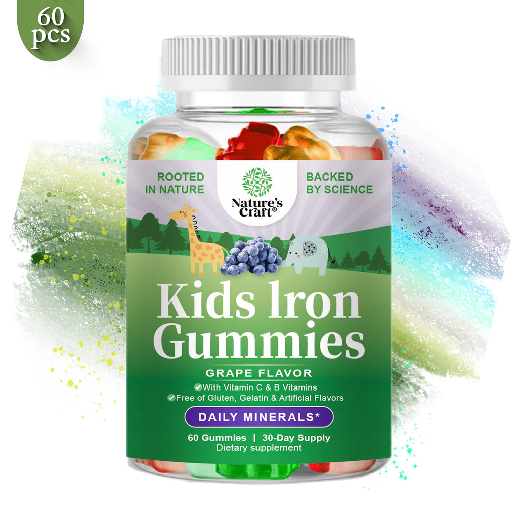Jual Multivitamin Anak Gummies dengan Iron, Vitamin C & B Complex ...