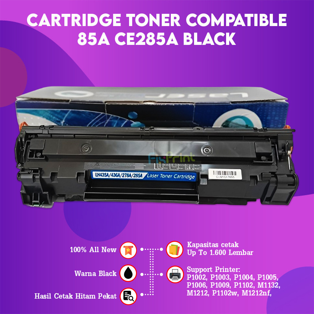 Jual FixPrint Cartridge Toner Compatible 35A 36A Toner Cartridge 78A ...