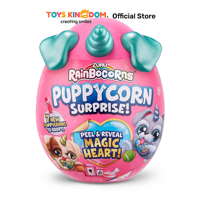 Jual Toys Kingdom Zuru Set Boneka Plush Rainbocorns Puppycorn S2 9251 ...