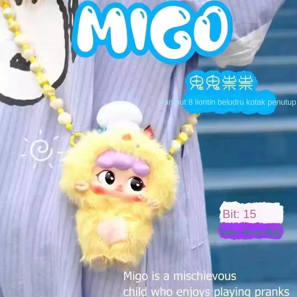 Jual Otentik 3 tahun Migo sneaky plush kotak buta acak 1 hewan lucu ...