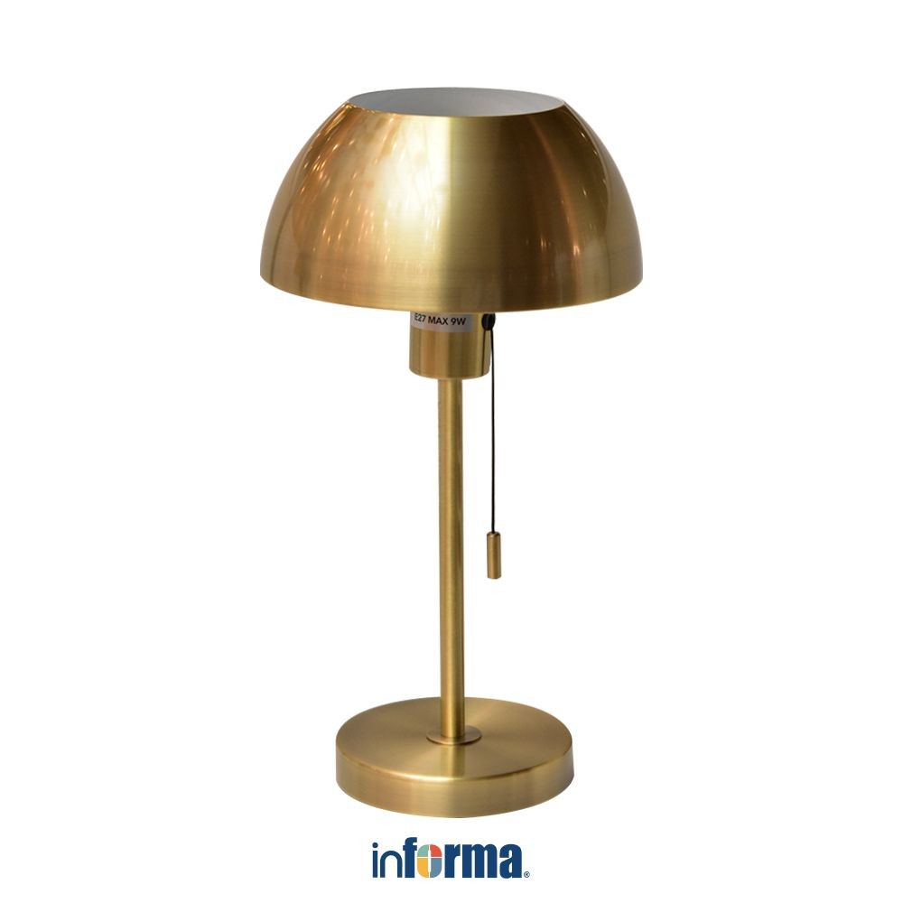 Jual Informa Gusto Lampu Meja Antique Brass Decorative Table Lamp Lampu ...