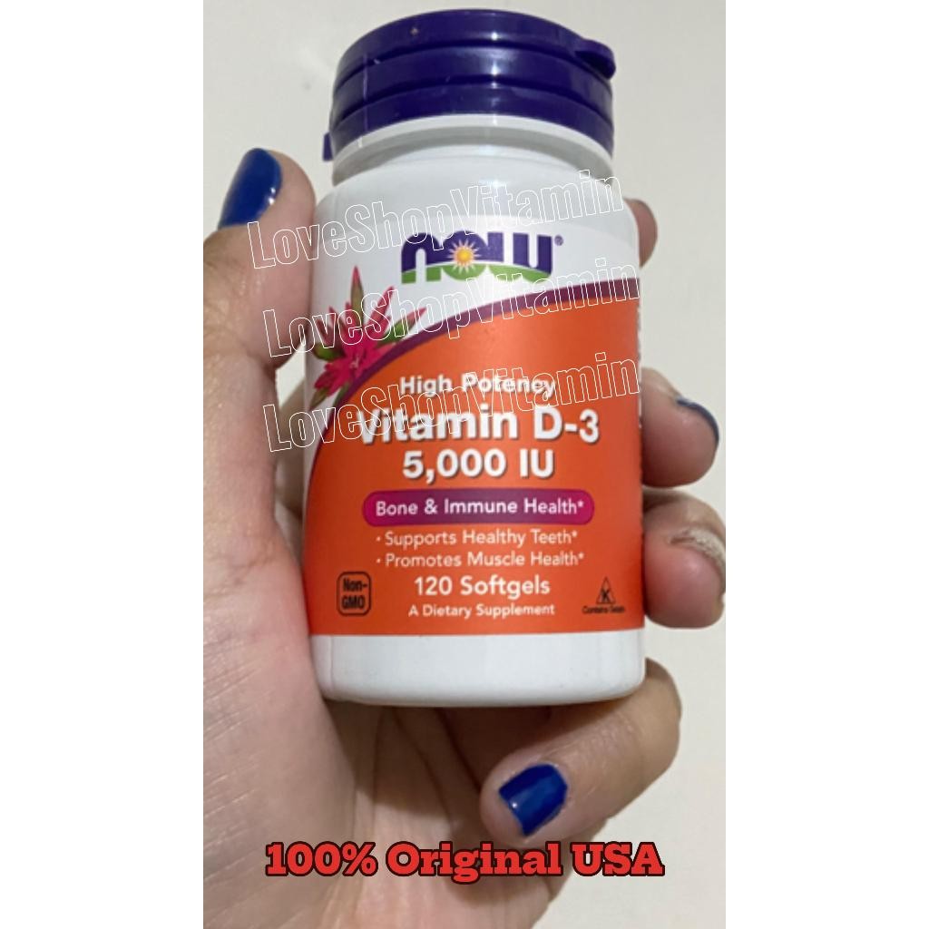 Jual Vitamin Now D3 1000 2000 5000 10000 IU K2 Mk7 2000IU 5000IU 10000IU 50000IU | LOVESHOP ...