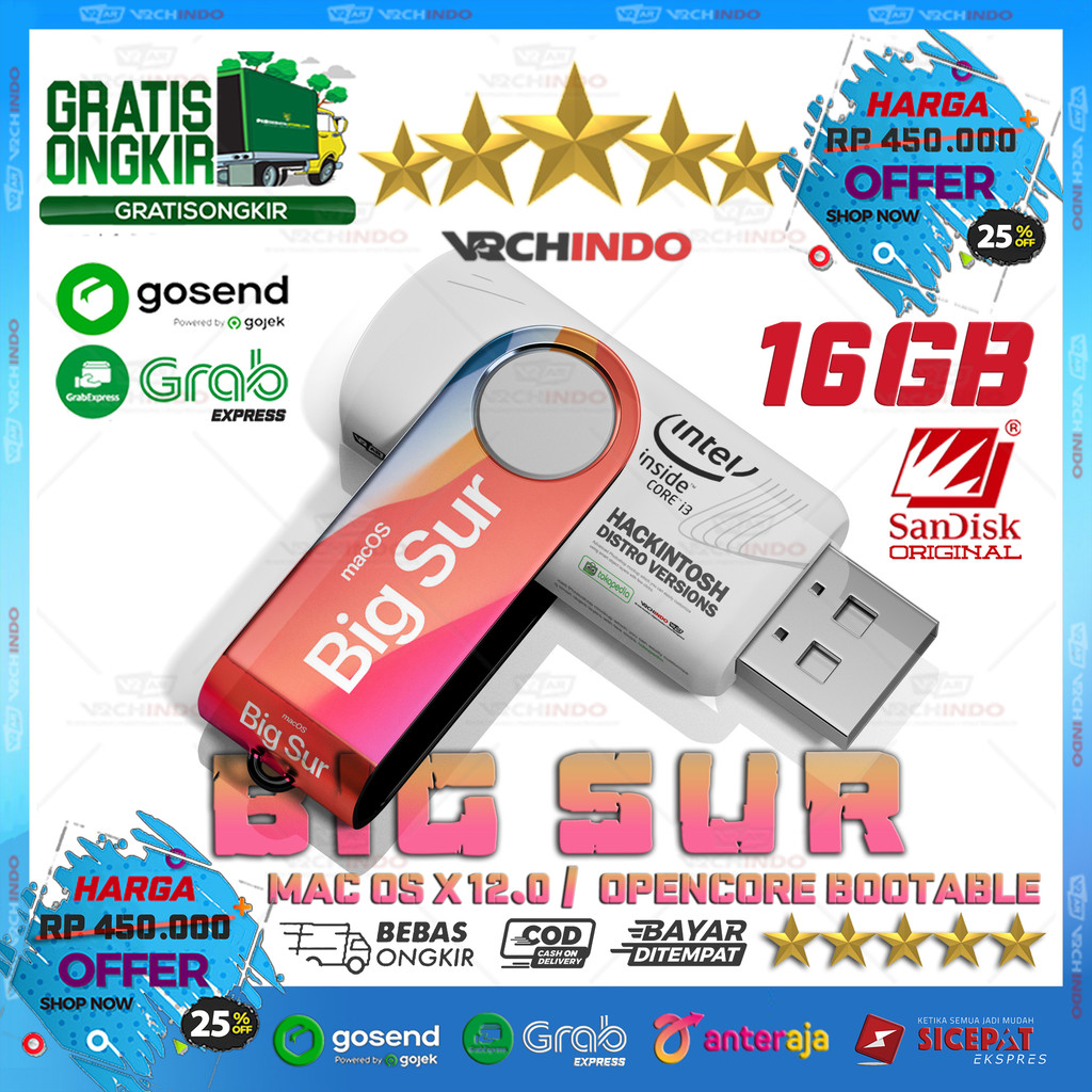 Jual Mac OS X 11.0 - MacOS BIG SUR | Hackintosh for PC Komputer Dekstop ...