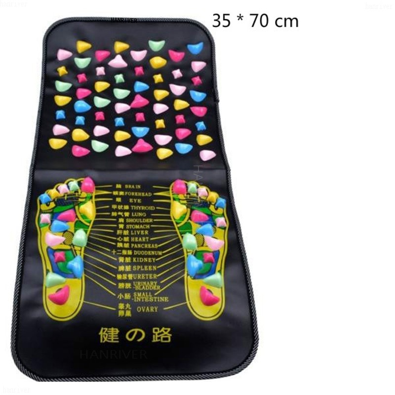 Jual Feet Massage Pad Chinese Feet Reflexology Walk Massage Stone Feet ...
