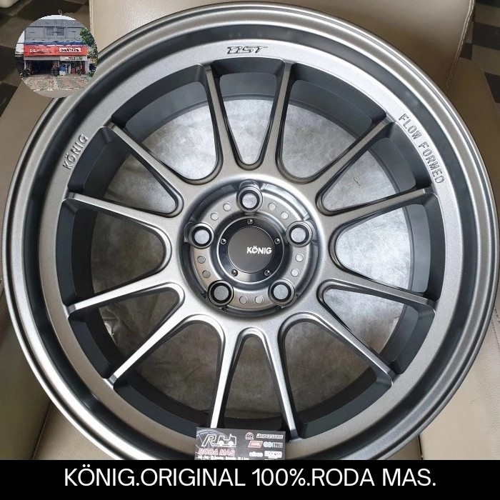 Jual Velg Konig Hypergram Original R18inch pcd5x114.3 (xpander,civic,crv) | Shopee Indonesia