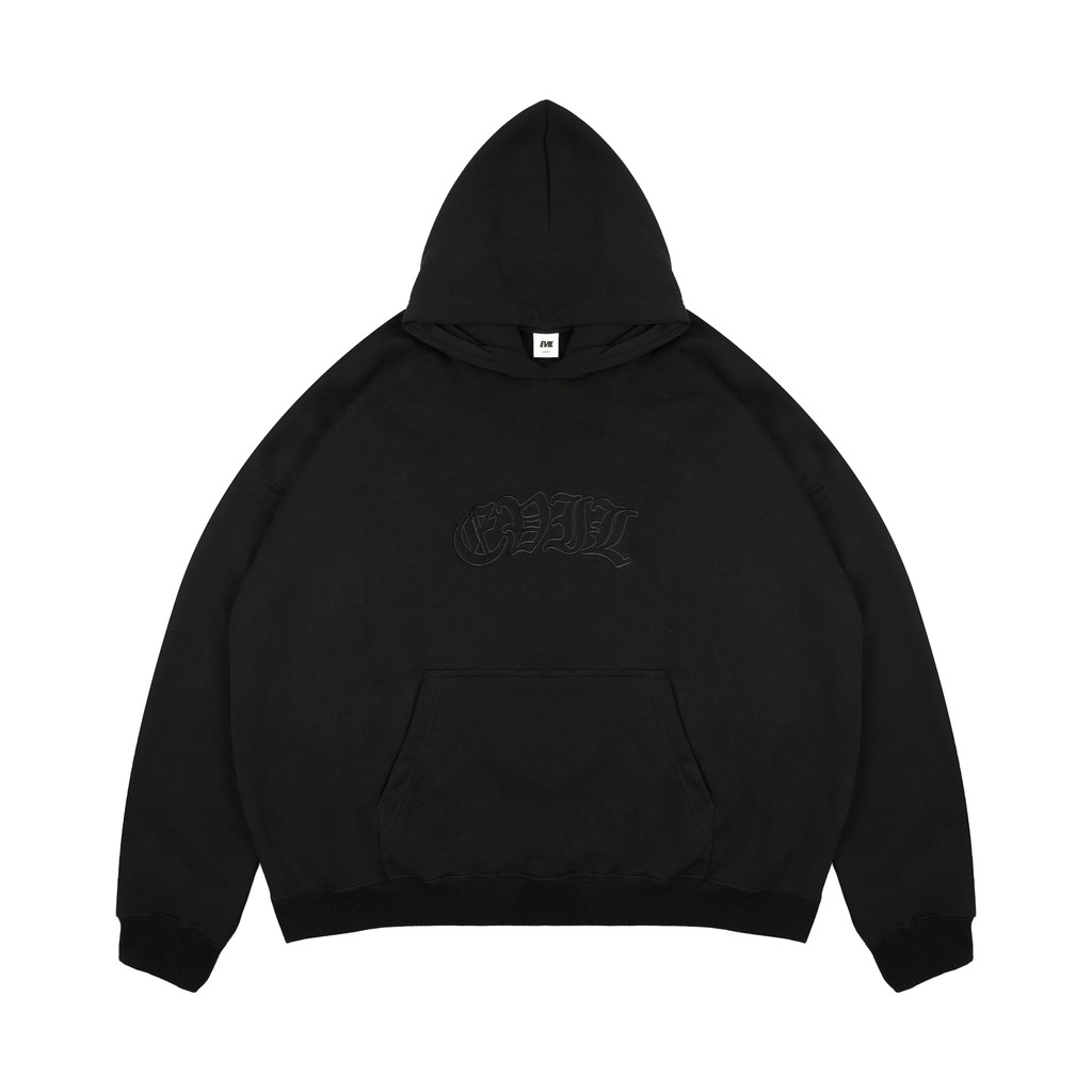 Jual EVIL HOODIE BOXY - MACKLE OL BLACK | Shopee Indonesia