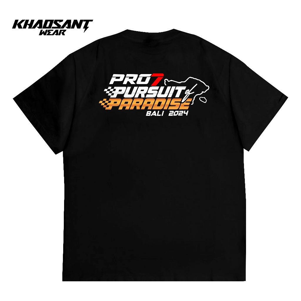 Jual KHAOSANT Kaos PRO7 Pursuit Paradise Bali 2024 Edition Lampu ...