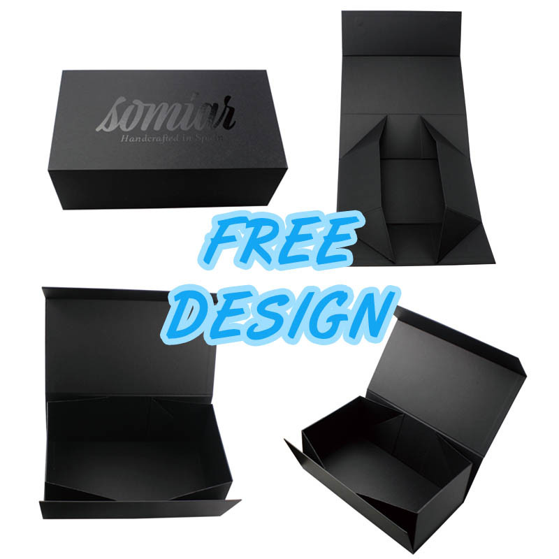 Jual 10Pcs/Lot custom box logo pink color Paperboard Folding paper box ...