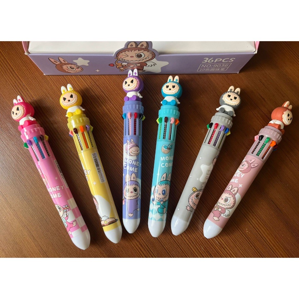 Jual Pulpen Cetek 10 Warna Labubu Pen Labubu 10 Warna | Shopee Indonesia