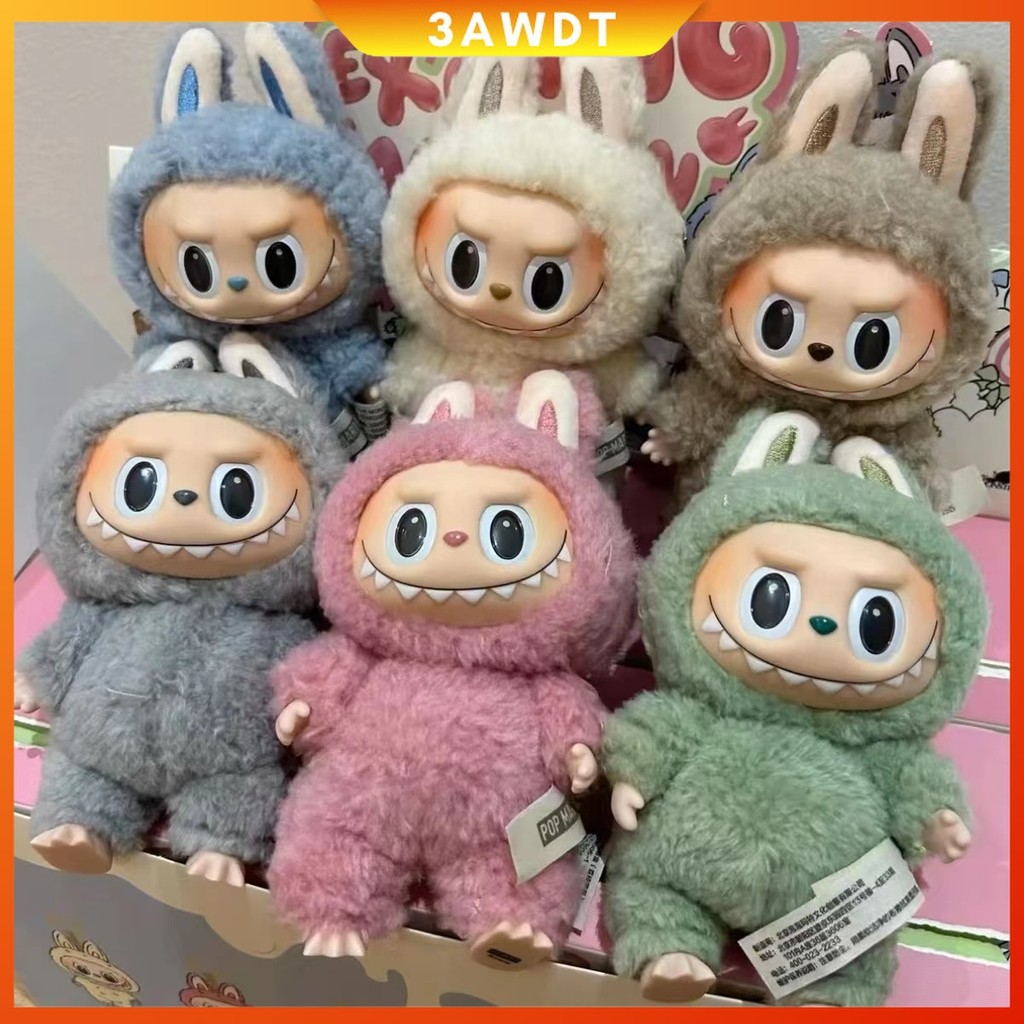 Jual [MPORT]V1 V2 LABUBU The Monster Boneka Key Chain Exciting Macaron ...