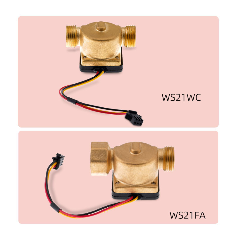 Jual Copper Hall water flow sensor 4-point water flow meter control ...