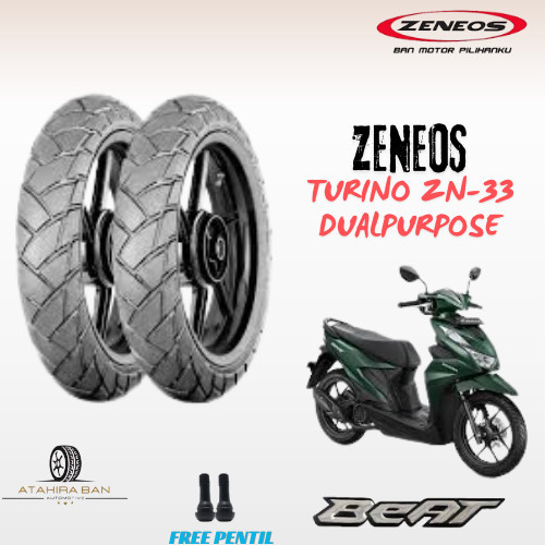 Jual BAN ZENEOS RING 14 80/90 90/90 100/90 ZN33 TURINO SATUAN/SEPASANG ...