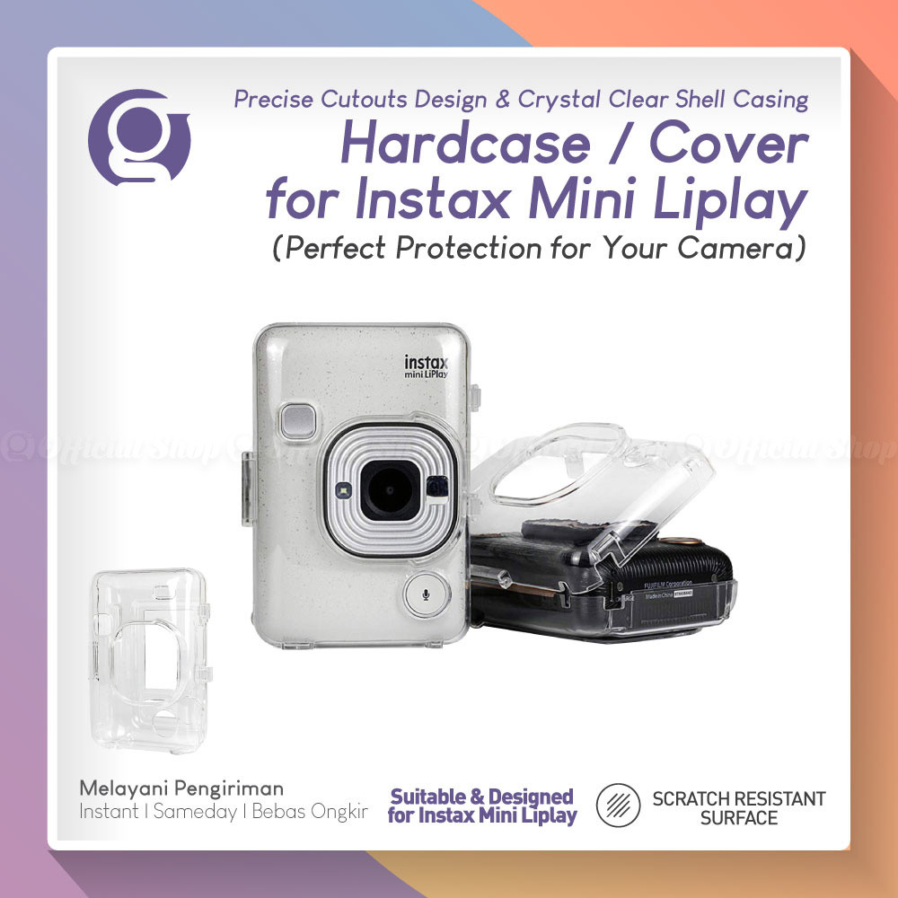 Jual Fujifilm LiPlay Hardcase Case Instax Li Play Casing Bening ...