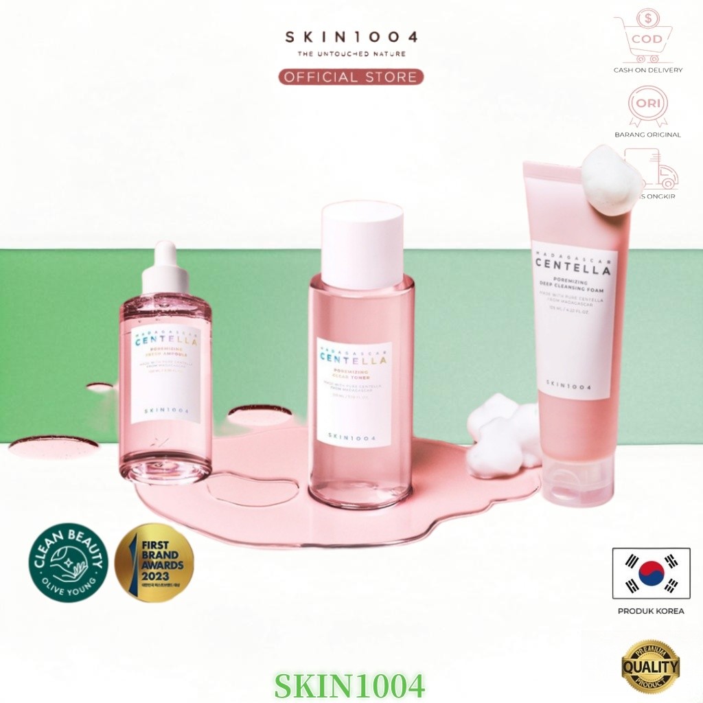 Jual SKIN1004 [Poremizing Basic 3] Clear Toner 210ML+Fresh Ampoule ...