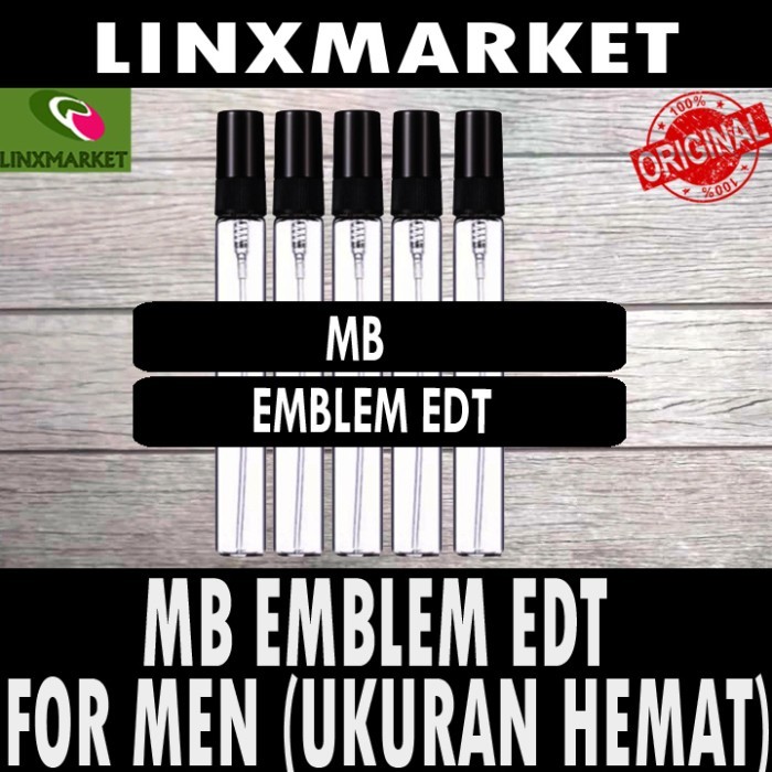 Jual MB EMBLEM EDT (BOTOL HITAM) FOR MEN - UKURAN HEMAT - | Shopee ...