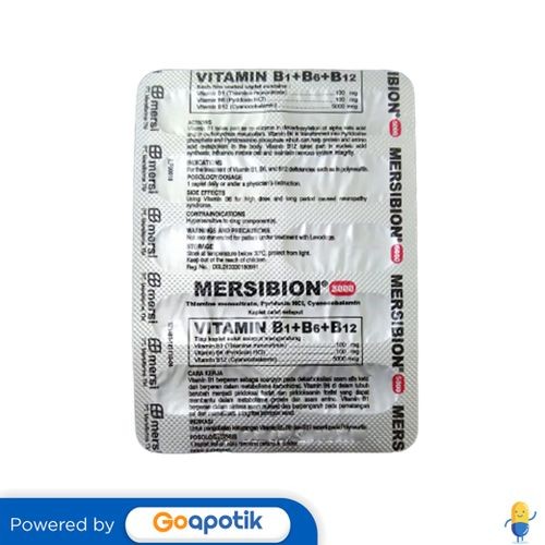 Jual Mersibion 5000 Strip 10 Kaplet | Shopee Indonesia